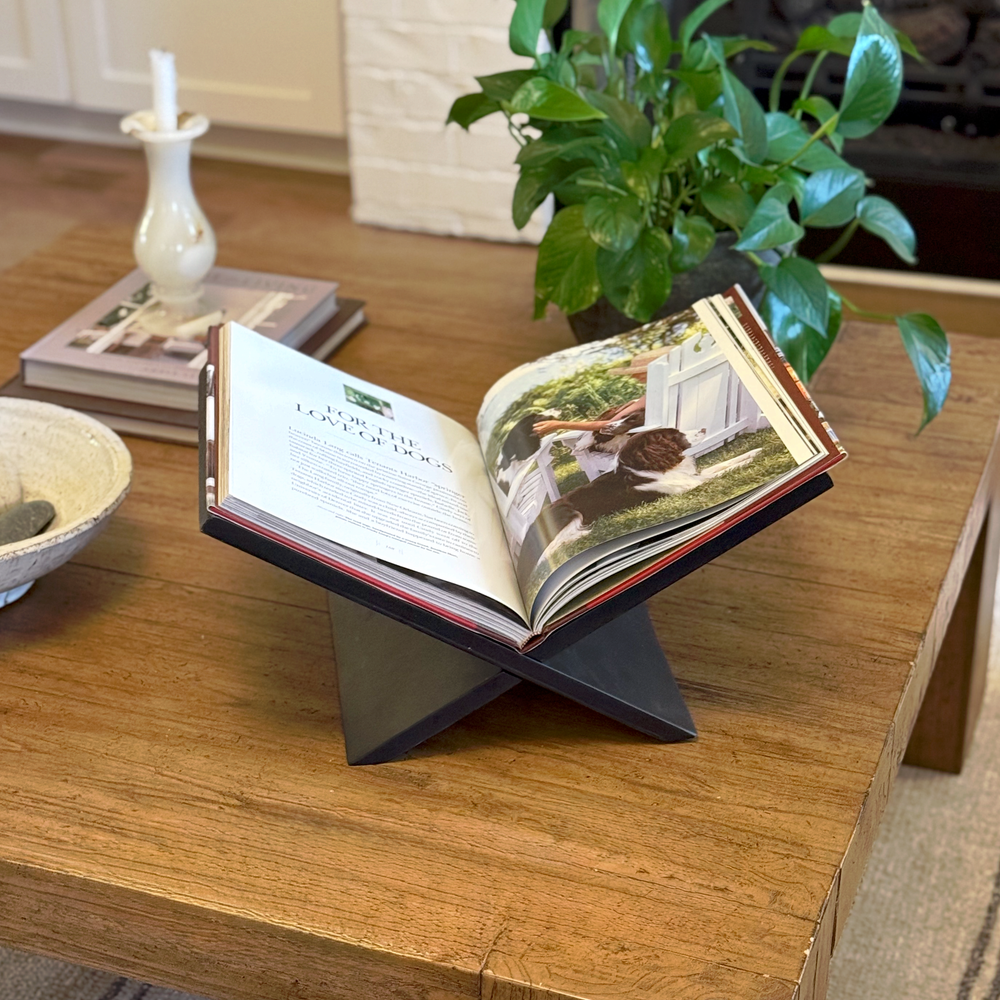 Villa Black Book Stand - Black – Liam & Lana