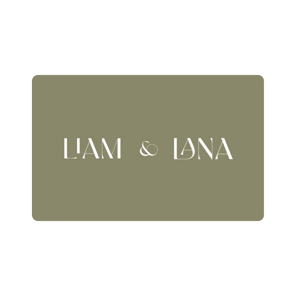 Liam & Lana gift card